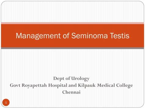 Testis Carcinoma Management Seminoma Pdf