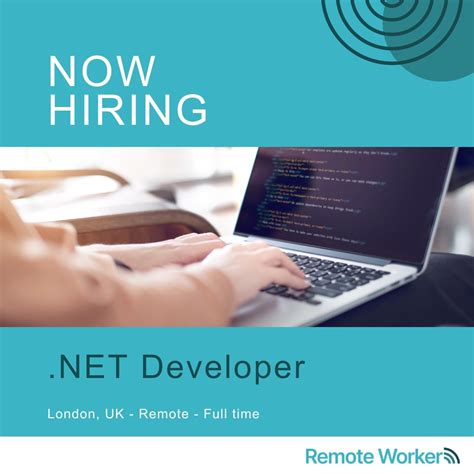 Remoteworker Uk On Linkedin Netdeveloper Development Remotework Remotejobs Jobalert