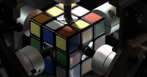 Mitsubishi Electric Achieves Guinness World Record For Fastest Robot To Solve A Puzzle Cube