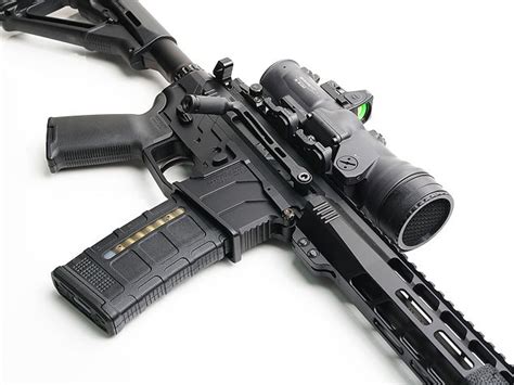 Lantac Uk La Xr15 Straight Pull Onyx Side Charging Ar15 Rifle