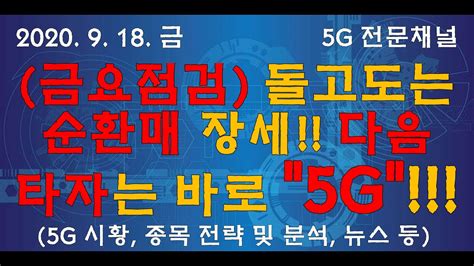 금요점검 다음 타자는 5g 5g 전략 분석9 18 금 뉴스 에이스테크 쏠리드 서진시스템 오이솔루션 다산네트웍스 케이엠더블유 이노와이어리스