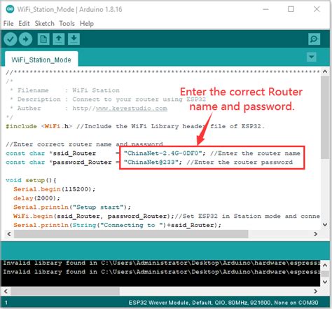 How To Enable Wifi Station Mode With Esp32