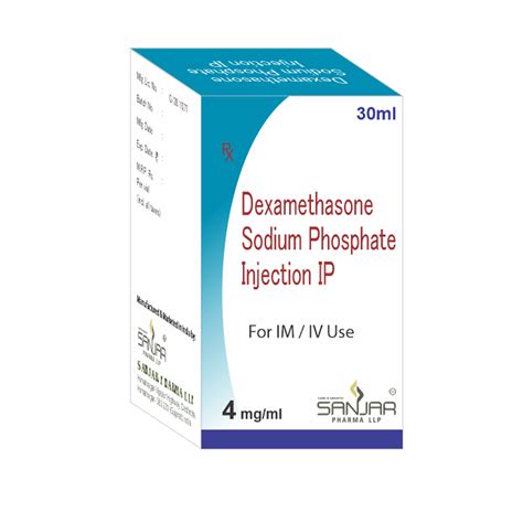Dexamethasone Sodium Phosphate Injection Ip Sanjar Pharma