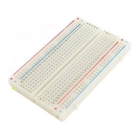 Protoboard Breadboard De 400 Pontos Furos Shopee Brasil