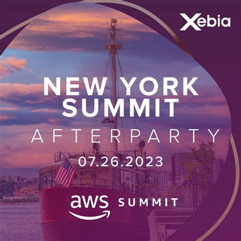 Xebia On Linkedin Aws Summit New York City Afterparty