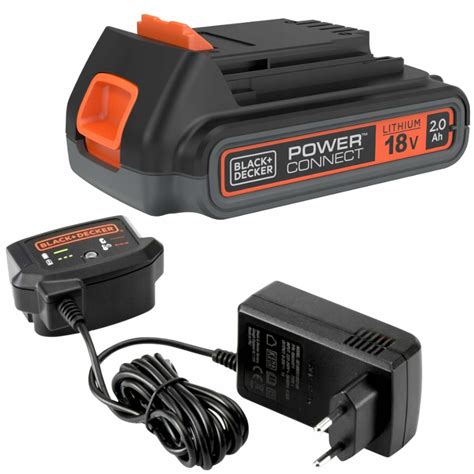 Akumulator bateria 18V 2Ah Li-Ion Black Decker BL2018 + ładowarka ...