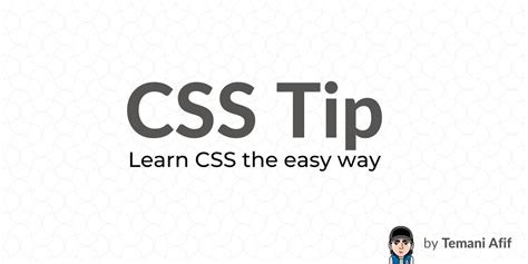 Github Afif13css Tip A Micro Blog To Share Css Tips And Tricks