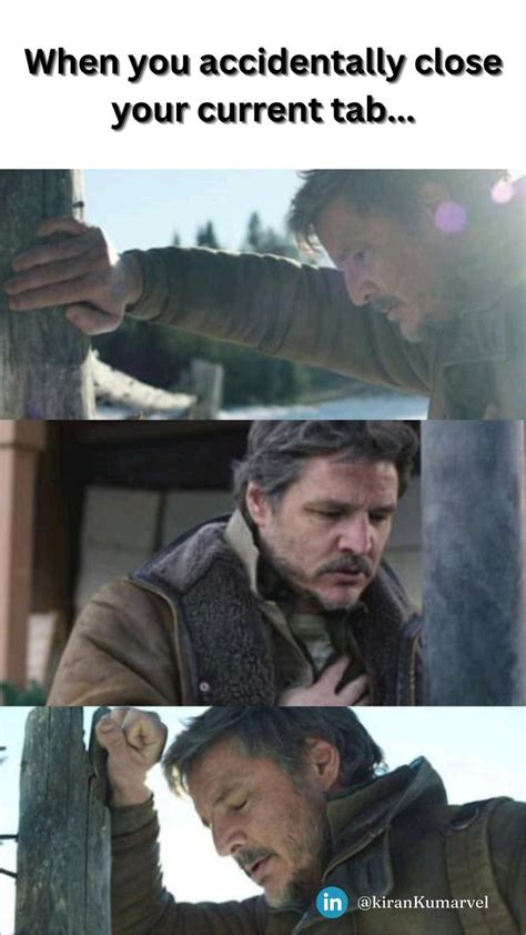 Accidentally Closing Browser 30 Tabs Meme Machi Memes Funny Memes Star Wars Memes