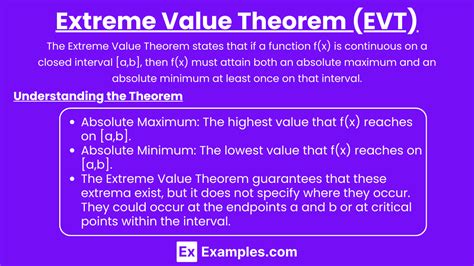Unit 51 Mean Value Theorem And Extreme Value Theorem Notes