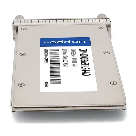 Buy AddOn Juniper Networks CFP GBASE LR Compatible Singlemode Fibre CFP Transceiver Comms