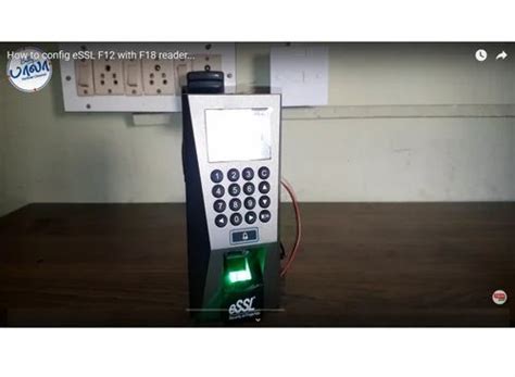 ESSL F12 Fingerprint Readers At Rs 4800 Piece Access Control Systems In Gurgaon ID 20592150212
