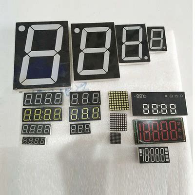 Inch LED Digital Display Digit Segment For Indicators