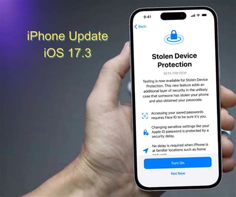 Upgrade To Ios 17 3 Apple Adds Powerful Stolen Device Security To Iphone Your Tech Story