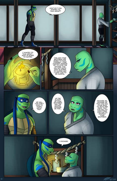 Tmnt Vol 2 Issue 8 Pg 1 By Ithiliam On Deviantart