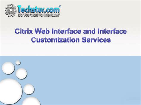 PPT Citrix Web Interface PowerPoint Presentation Free Download ID