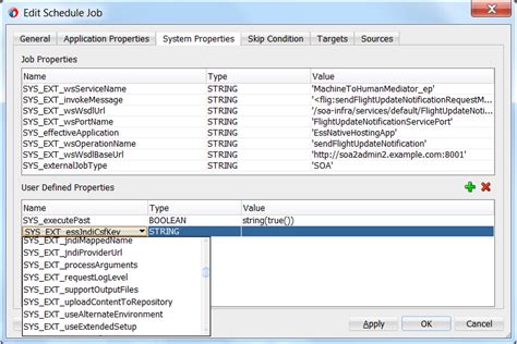 Soa Suite 12c Invoke Enterprise Scheduler Service From A Bpel Process