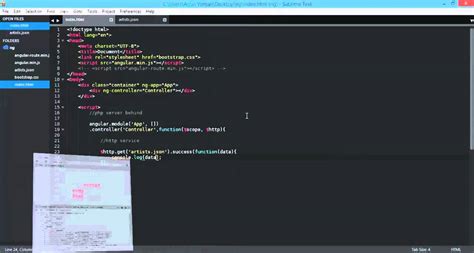 Angularjs Service Ajax Request Artists Json And Ng Repeat Them
