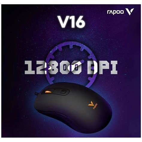 Rapoo V16 Wired Optical Gaming Mouse At ₹ 825 Siliguri Id