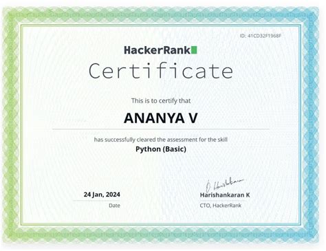Python3 Codingskills Hackerrankcertified Ananya V
