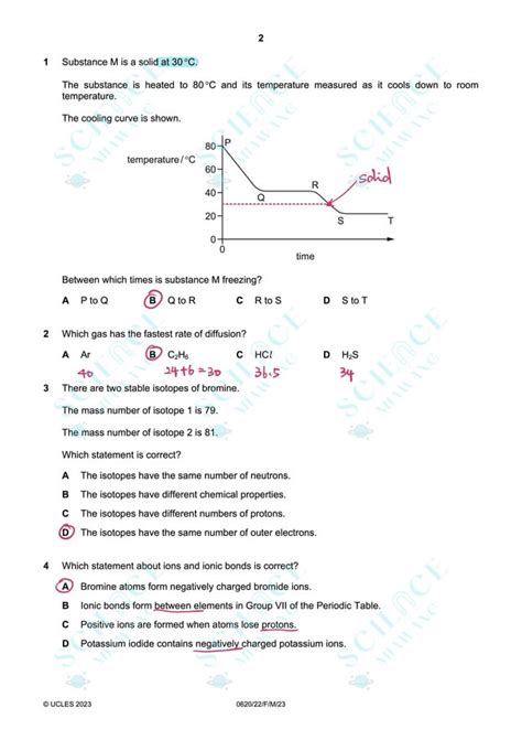 Igcse 2023 Febmar Paper 0620 With Explained Answers Rigcse