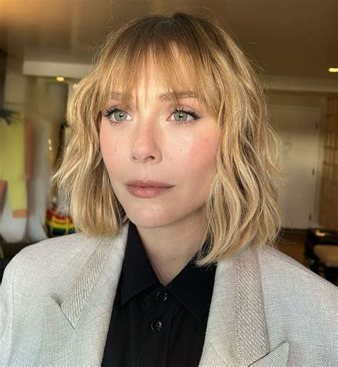 Elizabeth Olsen Hair 2022