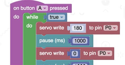 Robots And Physical Computing Microbit Servo Control With