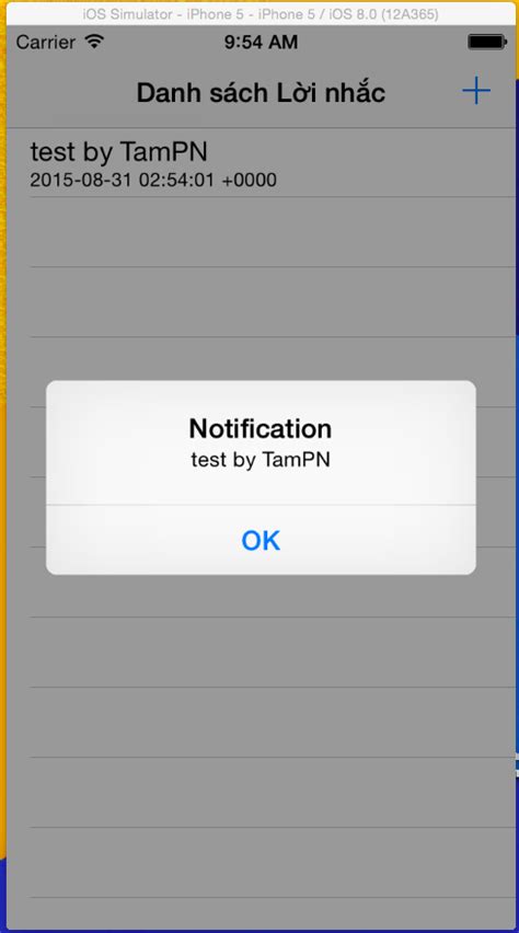 Ios Local Notifications
