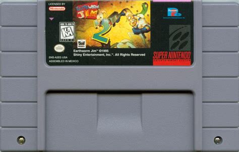 Earthworm Jim 2 1995 Snes Box Cover Art Mobygames