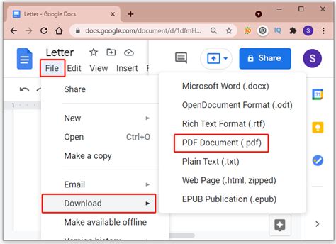 How To Change Google Doc To PDF Here Is The Tutorial MiniTool Partition Wizard