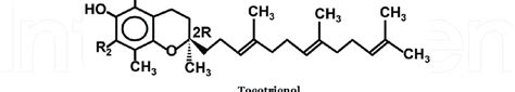 The Chemical Structure Of Tocopherols And Tocotrienols Download