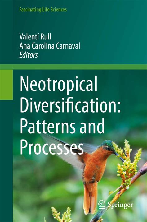 Neotropical Diversification Patterns And Processes Fascinating Life Sciences