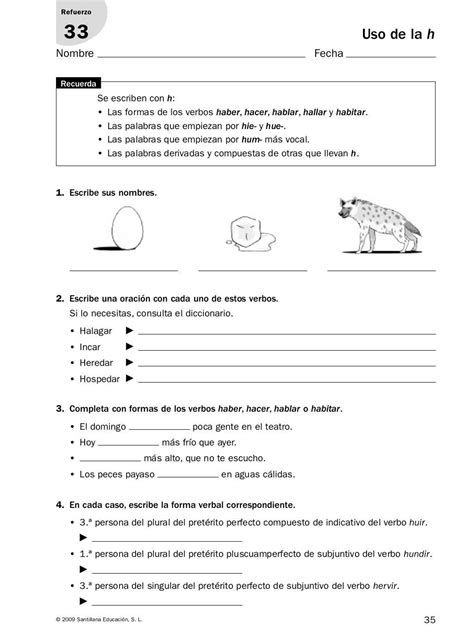 Refuerzo Lengua Cuarto Artofit