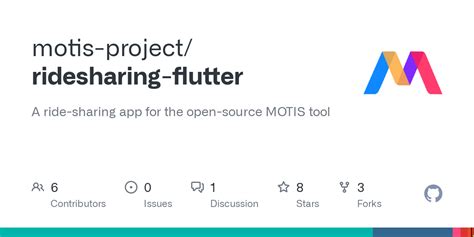 GitHub Motis Project Ridesharing Flutter A Ride Sharing App For The