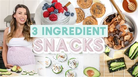 3 Ingredient Snacks Easy And Healthy Recipes Love To Eat Blog