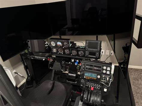 Flight Sim Setups And Diy Updated My Sim With A Cdi And Rpm Gauge From Flight Illusions A