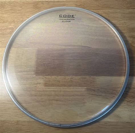 Code Drum Head 12” Generator Clear Reverb