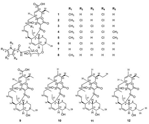 Chemical Structures Of Compounds 112 Download Scientific Diagram