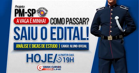 Concurso Pm Sp Aluno Oficial Como Passar Confira Uma Análise