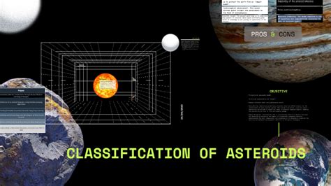 Classification Of Asteroids By Pallam Harshada On Prezi