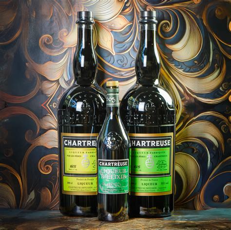 Chartreuse Liqueur Delixir 1605 And Dubbelmagnum Exklusiv