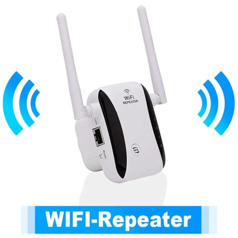 Kp300 New 300mbps Wifi Repeater Range Extender Booster With Free Plug Antennas