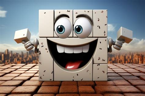 Premium Ai Image 3d Cartoon Character Of A Humorous Sidekick Character Ai Generated