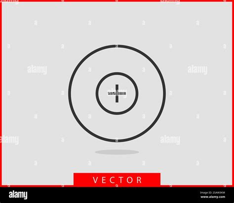 Target Icon Vector Stock Vector Image And Art Alamy