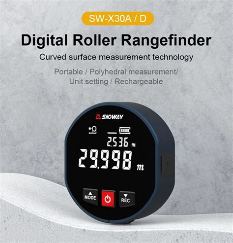 Sndway Rolling Tape Measure Precision For Curvy Surfaces