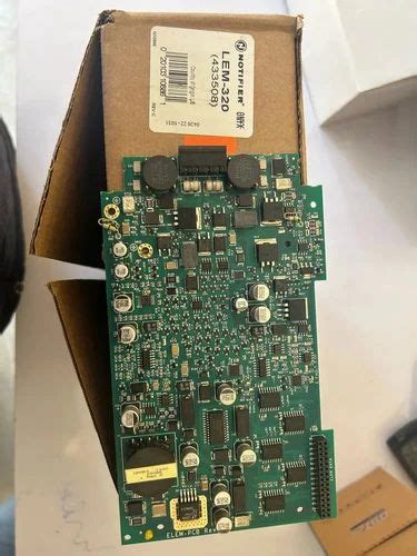 Notifier LEM 320 Loop Card At Rs 23500 Piece Fire Alarm System In New Delhi ID 2853362747191