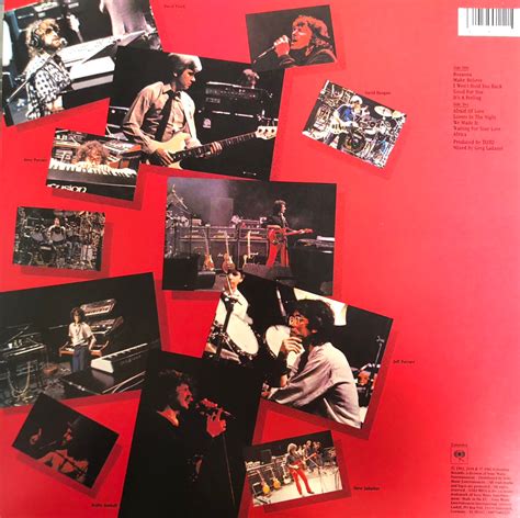 Toto Toto Iv Exex Eu2020 Reissueremaster The Record Centre