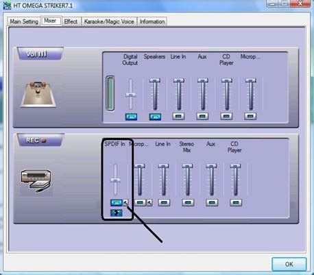 STR S PDIF Input Monitor HT OMEGA