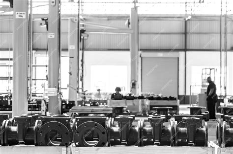 Premium Photo Industrial Valve Manufacturing And Assembly Factory