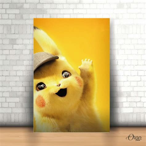 Pokemon Pikachu Cartoon Poster Wall Art Orner Store