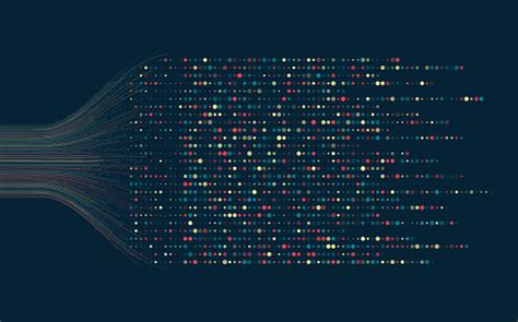 Big Data Visualization Social Network Financial Analysis Of Complex Databases Data Mining Vector